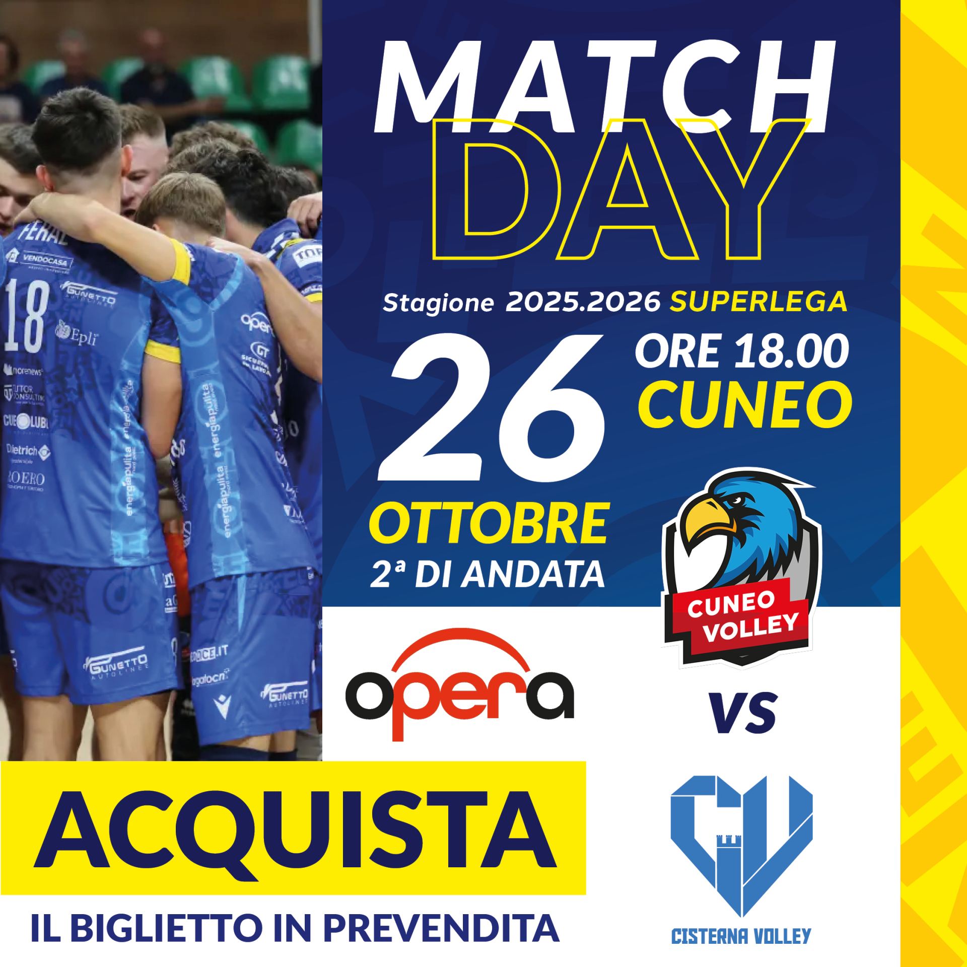 Cuneo Volley | Biglietti e Abbonamenti